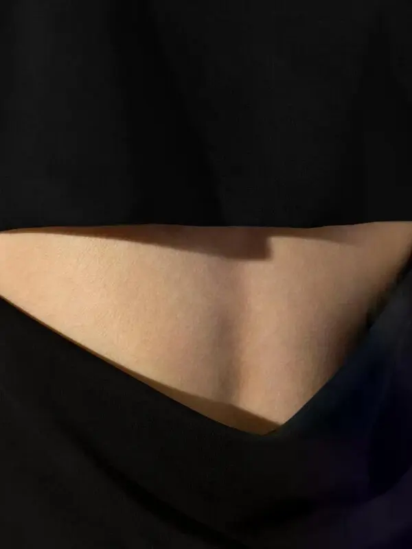 JIL SANDER Seam Detailing Crew Neck Top