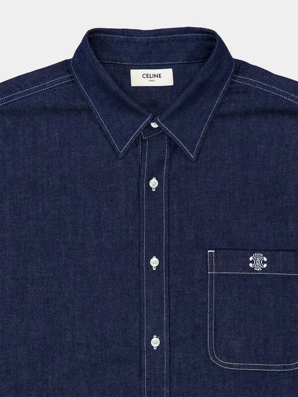 Celine Overshirt Button Up Cotton