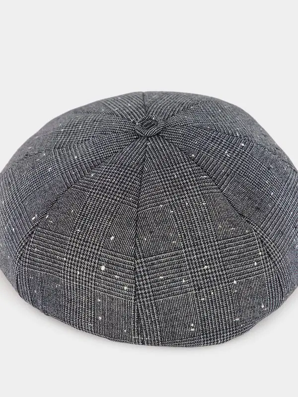 Dior Beret With Button Detail