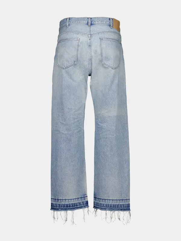 Celine Wesley Jeans With Released Hem