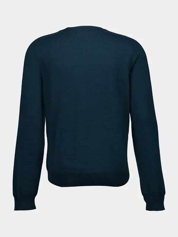 Celine Triomphe Wool Crewneck Sweater