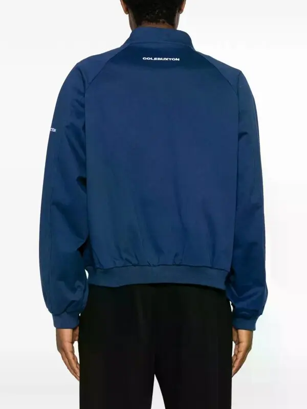 COLE BUXTON Logo-print Raglan Sleeve Jacket