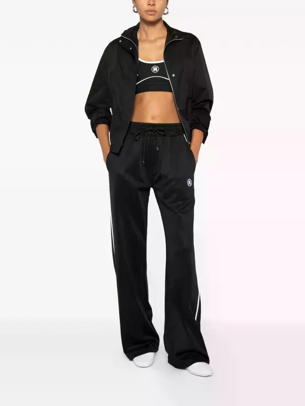 Amiri Logo-print Crossover-strap Sports Bra