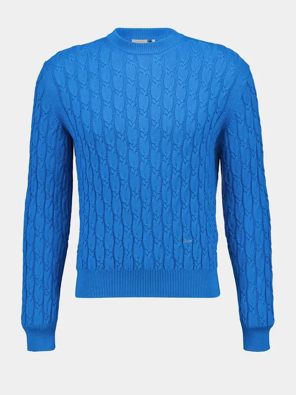 Dior Cotton Jumper - Blue