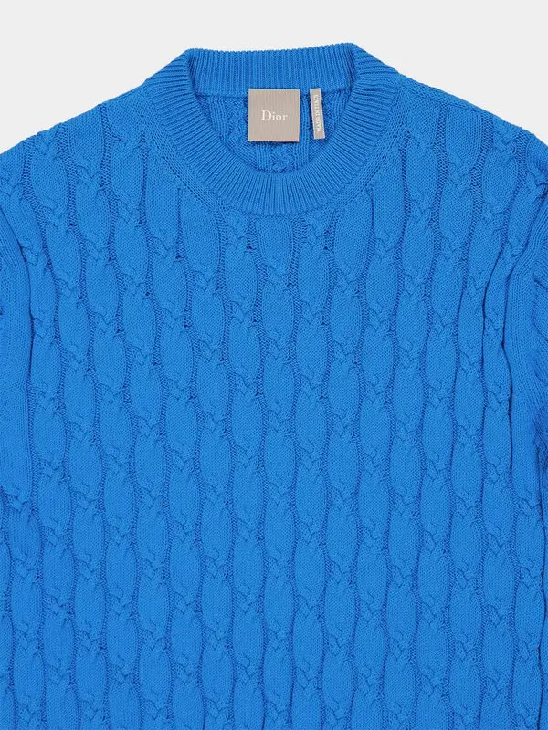 Dior Cotton Jumper - Blue