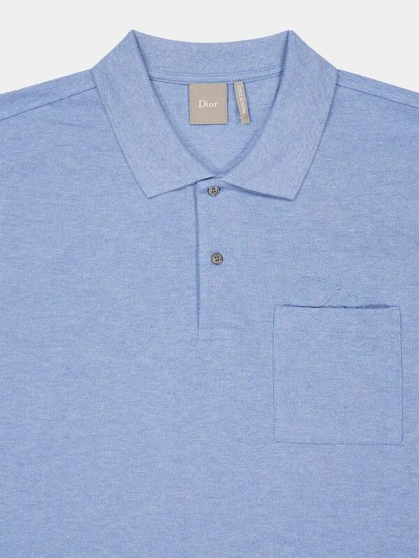 Dior Polo S/s Btn 1p B Cotton