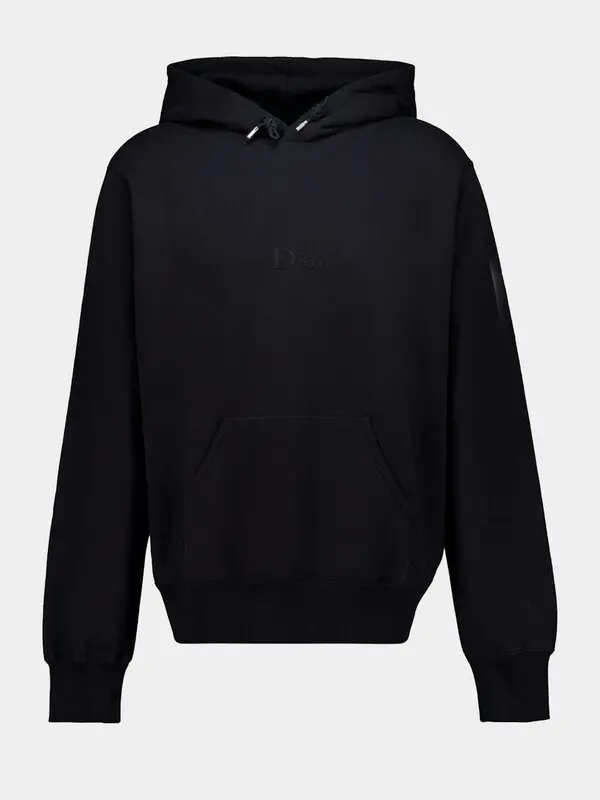 Dior Cotton Hoodie - Black