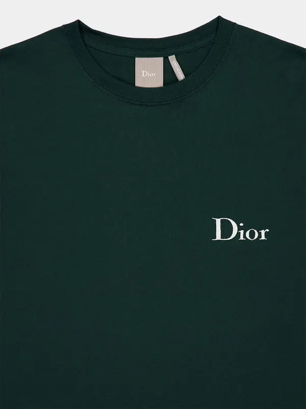 Dior T-shirt S/s Colr B Cotton - Green