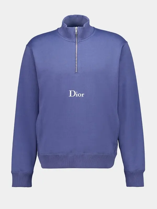 Dior Logo Sweatshirt - Blue