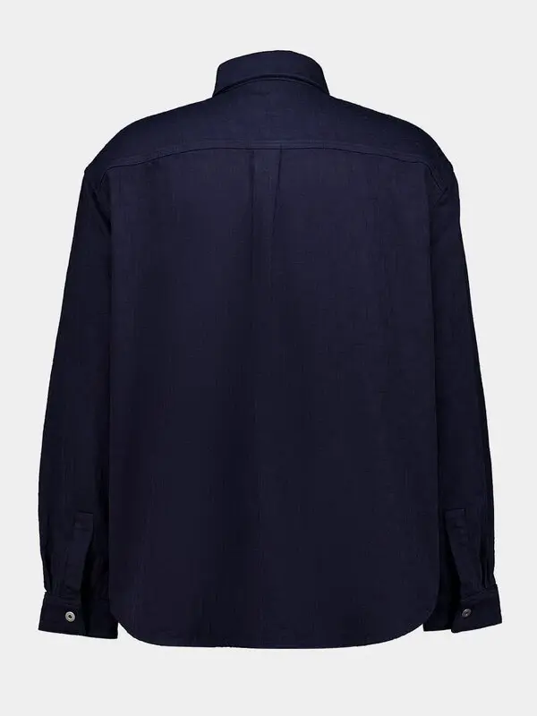 Dior Denim Shirt Obliq It Cotton
