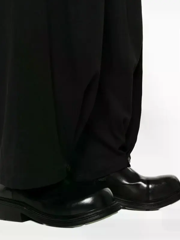 MA+ Wrap-front Wide-leg Trousers