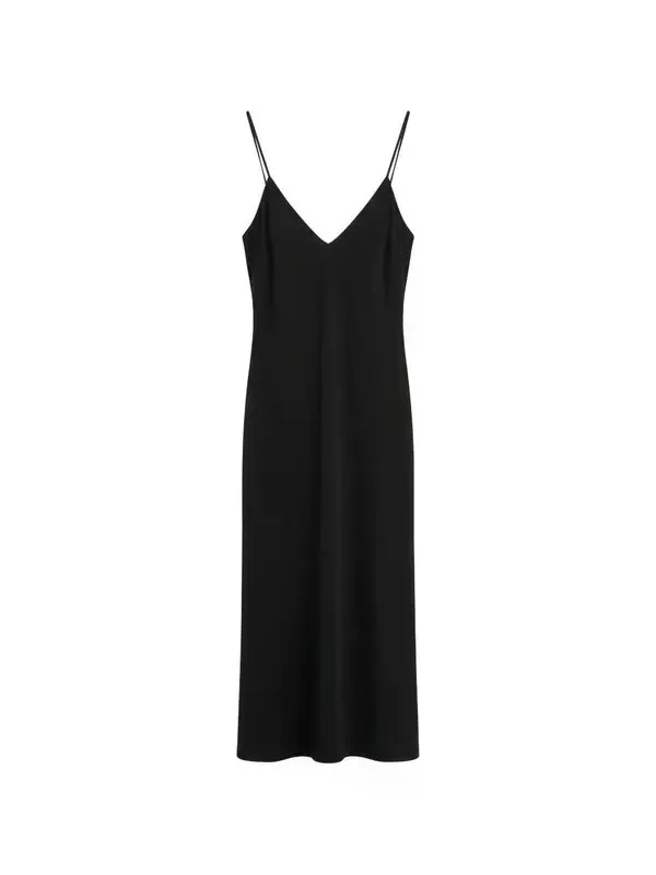 Black Label V-neck Dress