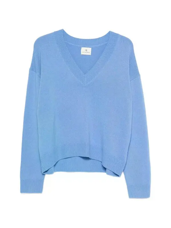 ANINE BING Lee V-neck Cashmere Sweater