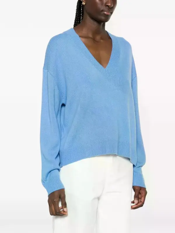 ANINE BING Lee V-neck Cashmere Sweater