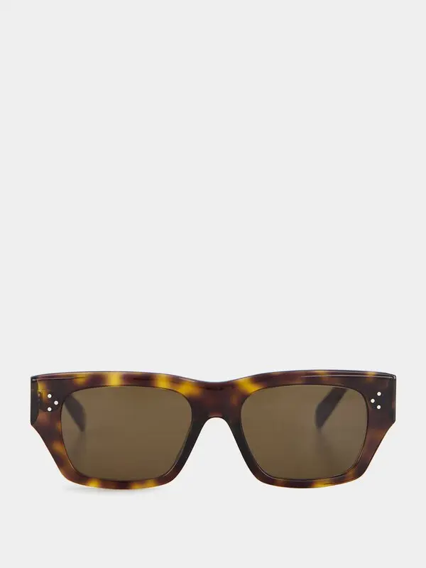 Celine Sunglasses Black Frame 55 Acetate - Multicolour