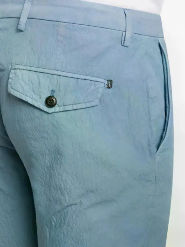 DONDUP Crinkled Effect Bermuda Shorts