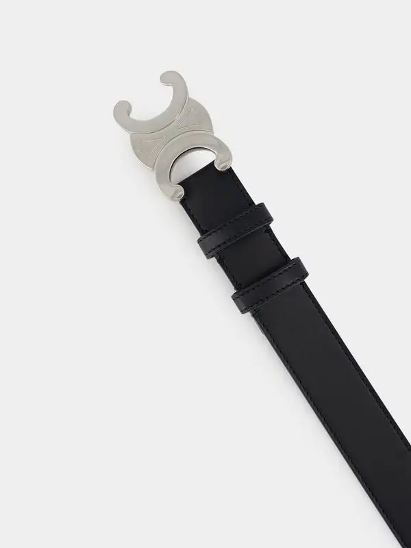 Celine Triomphe Leather Belt