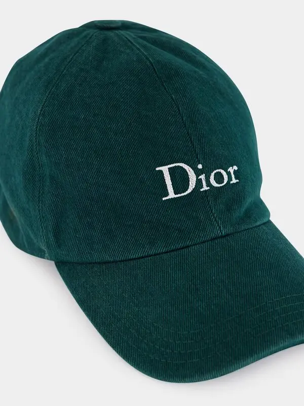 Dior Baseball Cap With Embroidered Logo