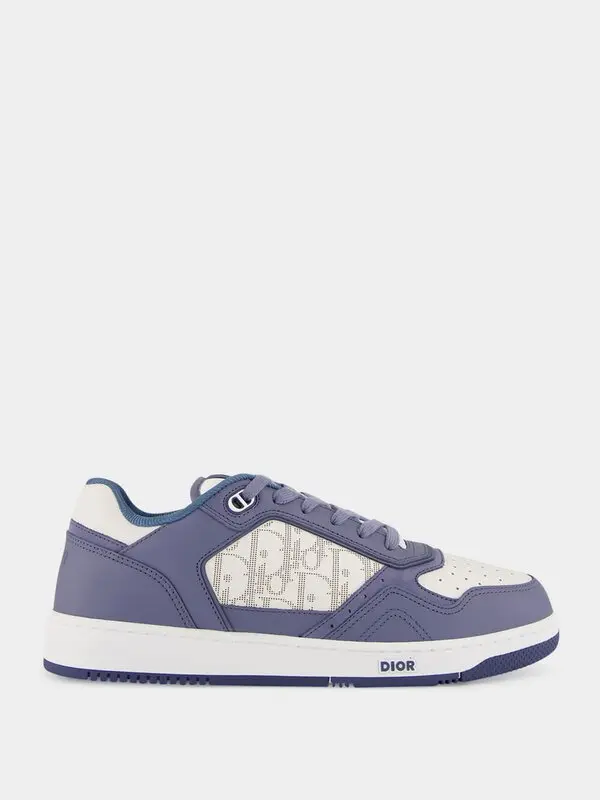 Dior B27 Lt Calf Galaxy Sneakers - Blue