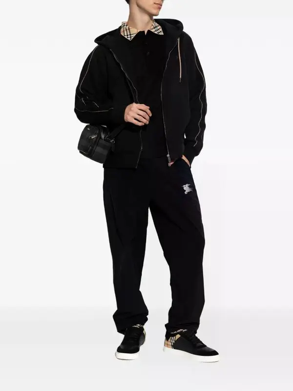 Burberry Scott Logo-embroidered Hoodie