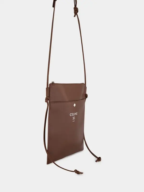 Celine Leather Pouch Bag