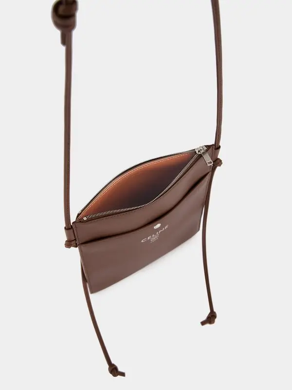 Celine Leather Pouch Bag