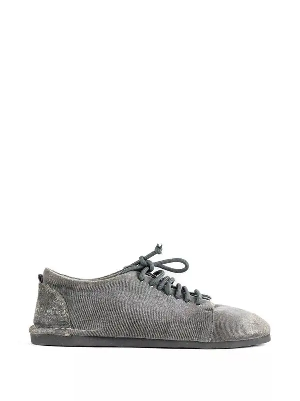 Marsèll Faded Effect Denim Derby Shoes