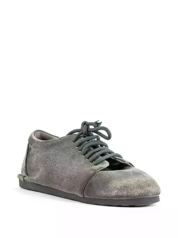 Marsèll Faded Effect Denim Derby Shoes