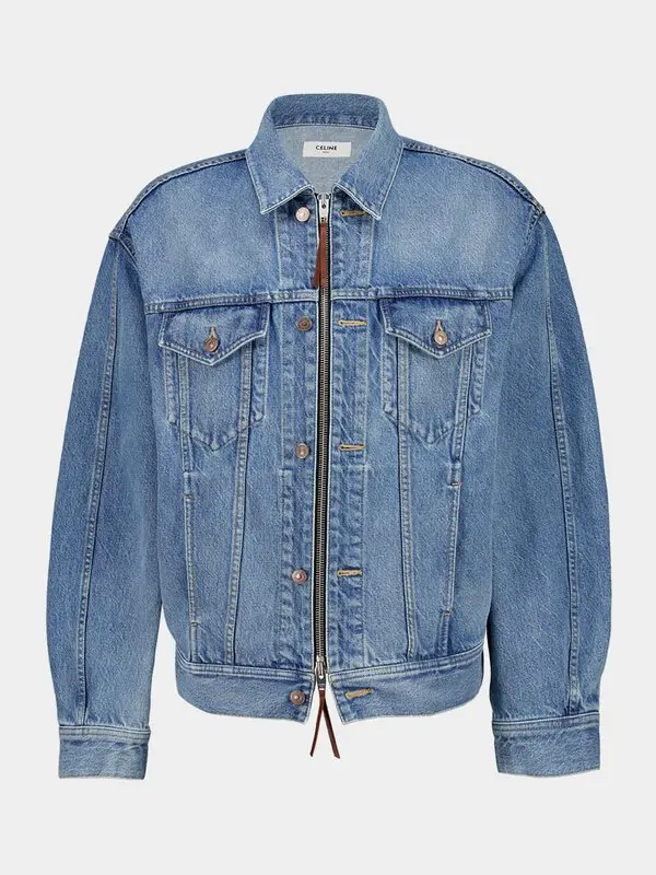 Celine Denim Trucker Jacket - Blue