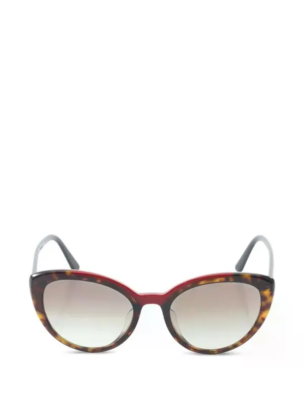 Prada Cat-eye Frame Sunglasses - Brown