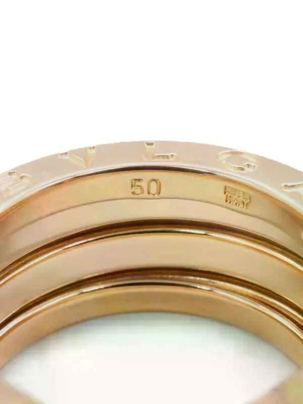 BVLGARI B.zero1 18k Rose Gold 3-band Ring