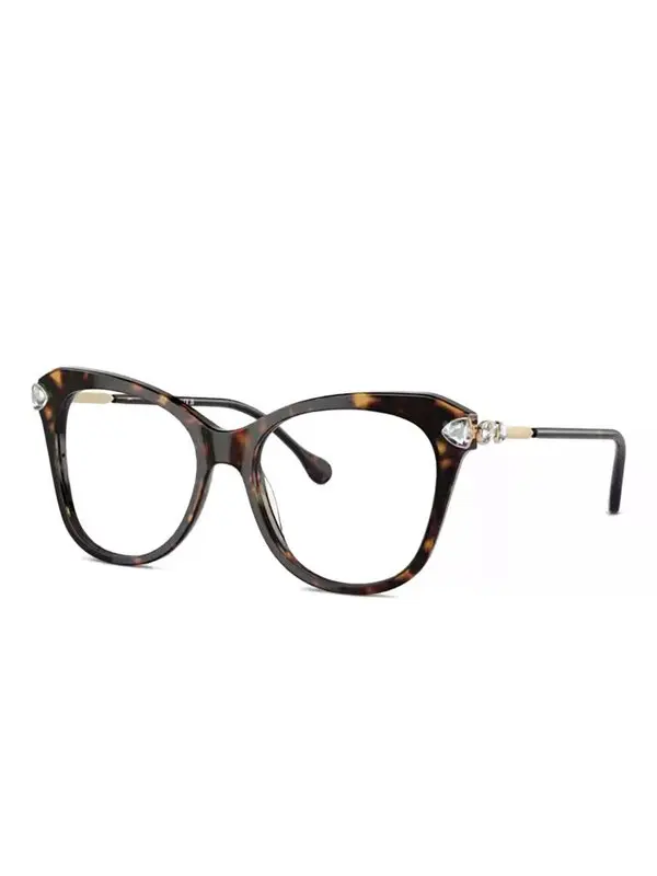SWAROVSKI Crystal-embellished Cat-eye Frame Glasses