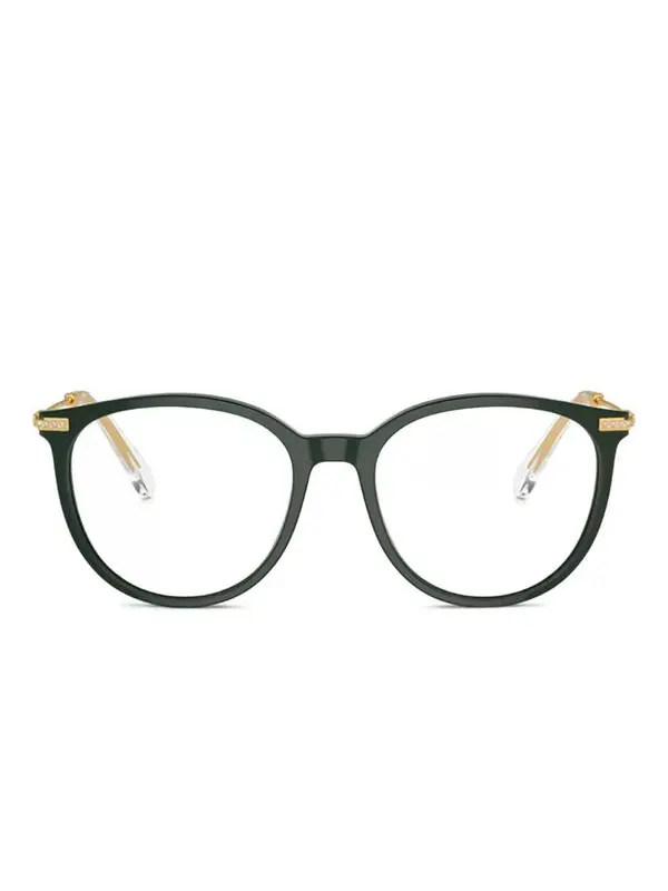 SWAROVSKI Round Frame Eyeglasses