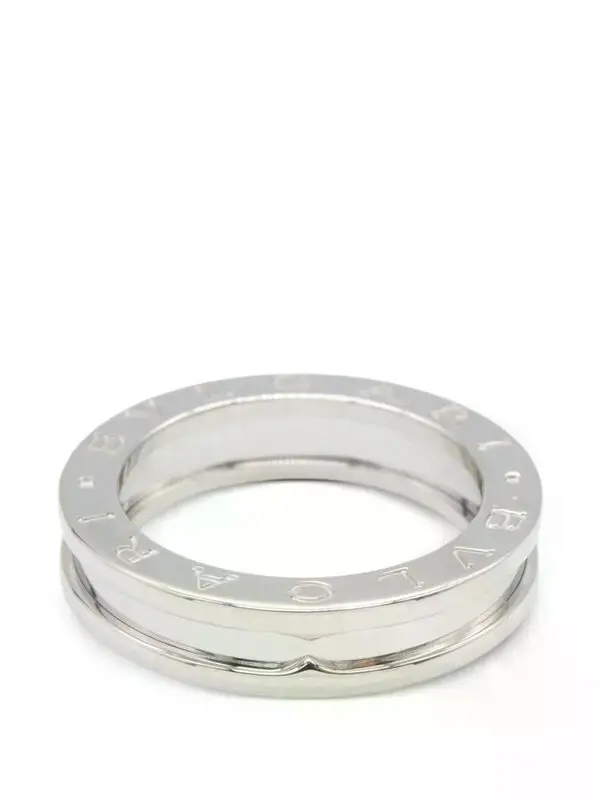 BVLGARI B.zero1 18k White Gold Ring - Silver