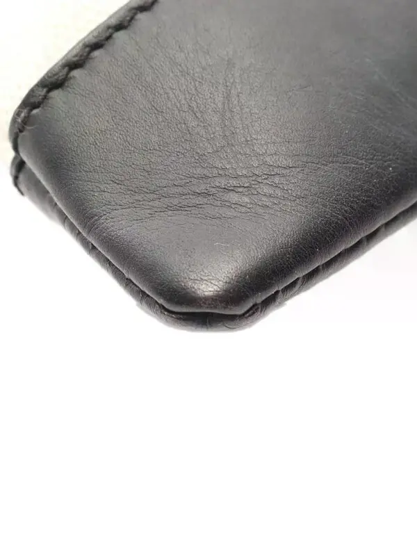 Balenciaga Medium Navy Clip Clutch Bag