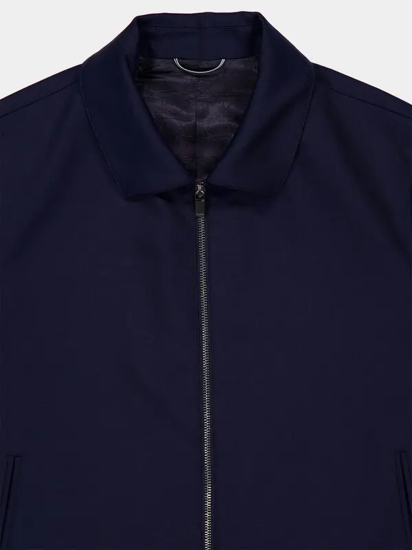 Dior Virgin Wool Zip-up Jacket