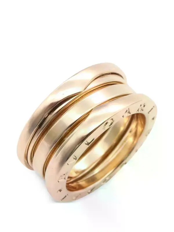 BVLGARI B.zero1 Three-band Ring In Gold