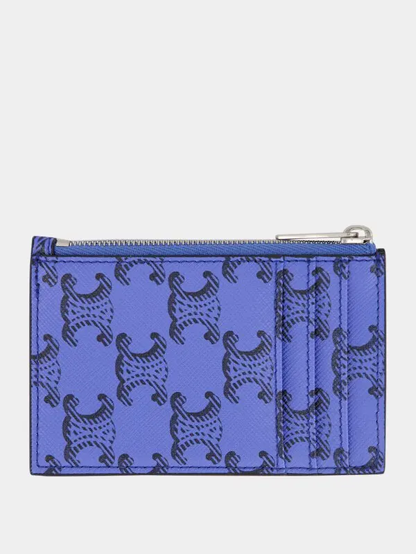 Celine Card Holder Zipped Fabirc