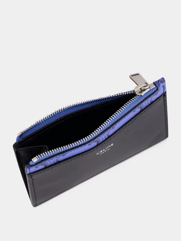 Celine Card Holder Zipped Fabirc