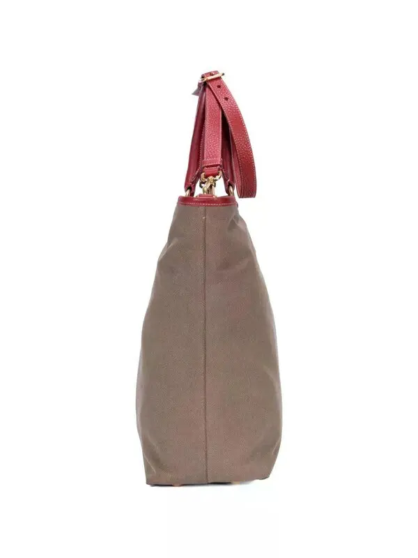 Prada Jacquard Logo Tote Bag