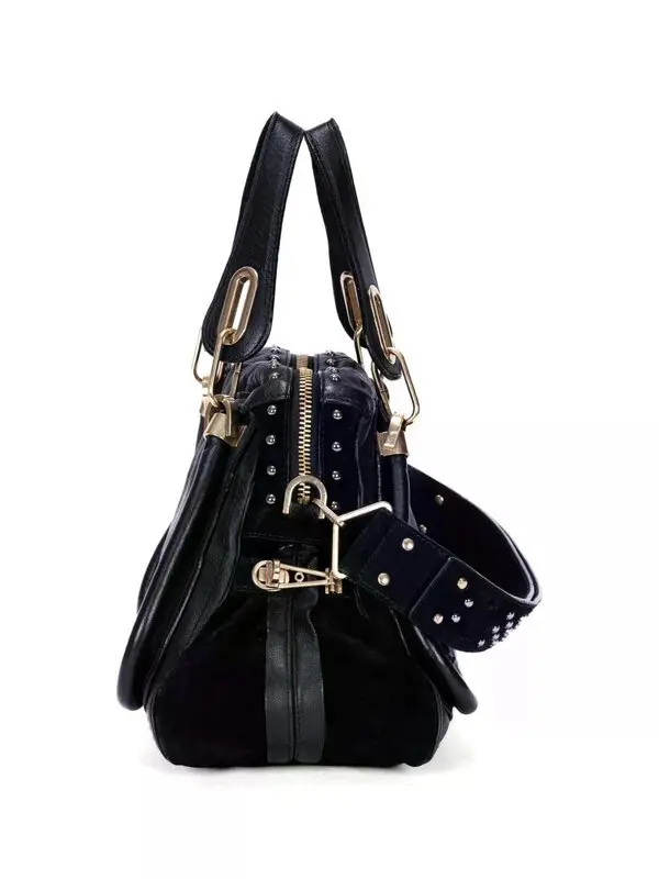 Chloé Paraty Studded Shoulder Bag