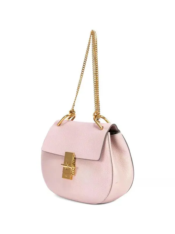 Chloé Drew Shoulder Bag - Pink