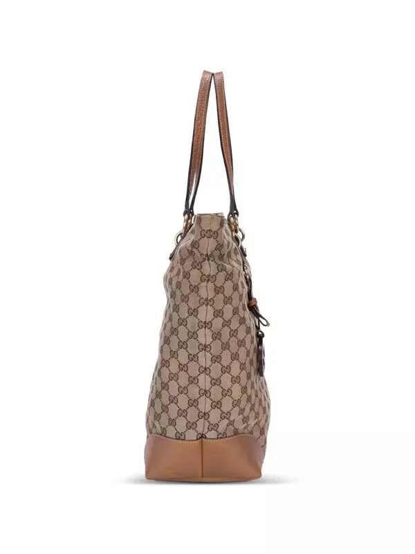Gucci Gg Monogram Charm Tote Bag