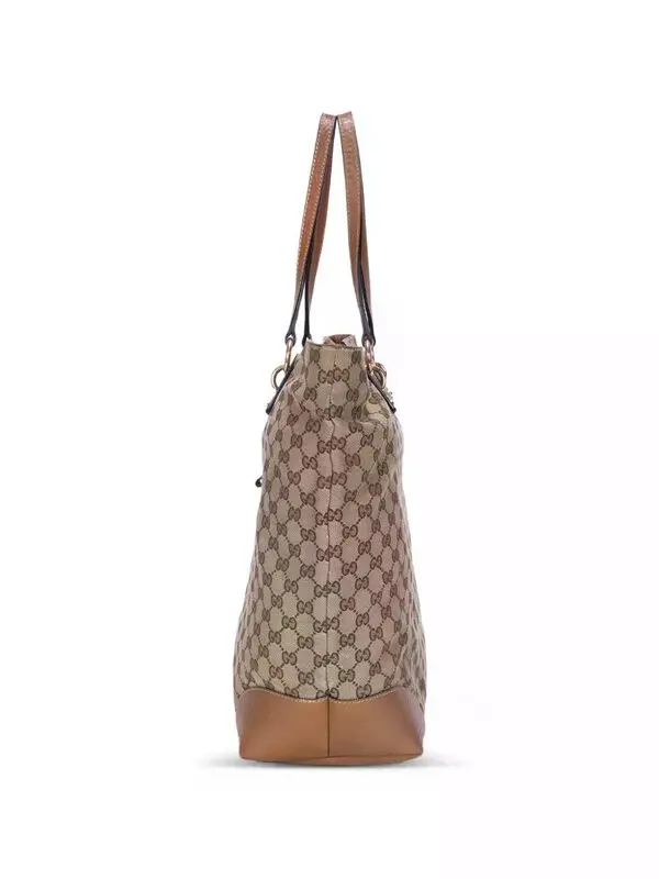 Gucci Gg Monogram Charm Tote Bag