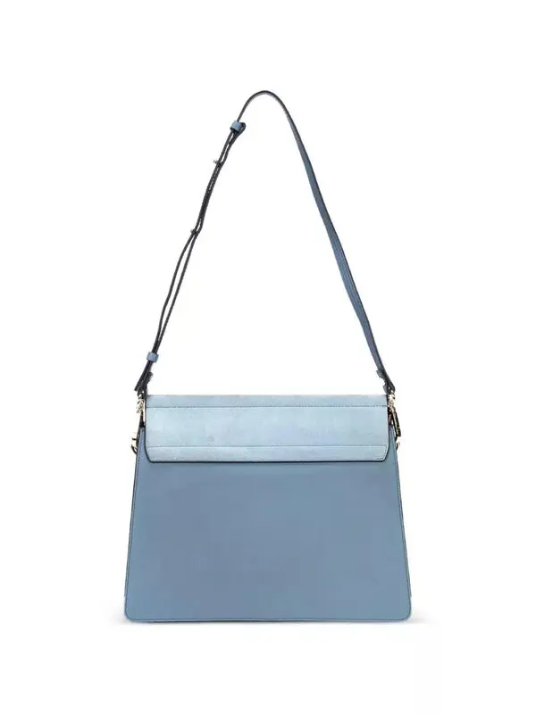 Chloé Faye Medium Shoulder Bag - Blue