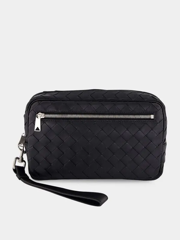 Bottega Veneta Pouch Avenue 15 Calf Skin