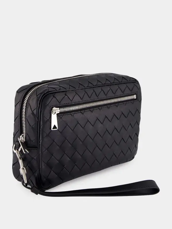 Bottega Veneta Pouch Avenue 15 Calf Skin