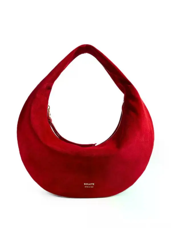 Khaite Suede Hobo Bag