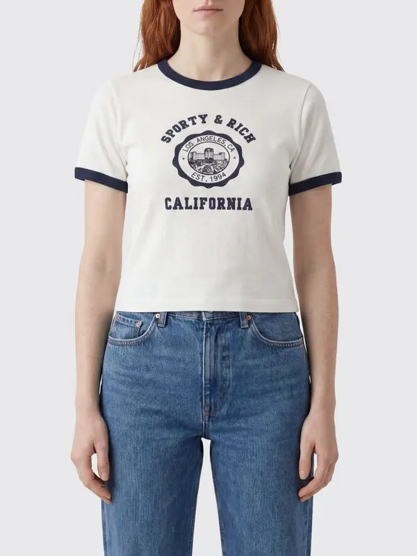 SPORTY & RICH Graphic T-shirt - White