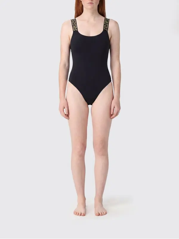Versace One Piece Swimsuit - Black